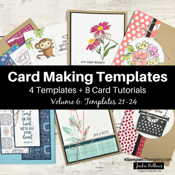 Creative Card Making Ideas With Card Templates